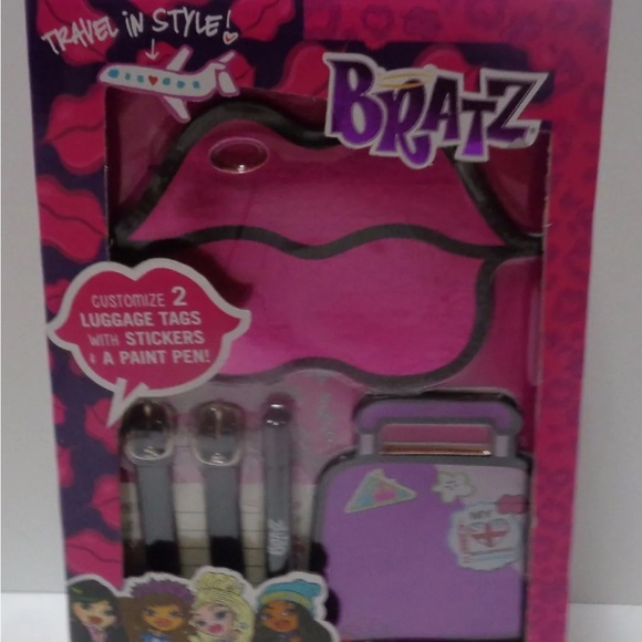 Bratz | Toys | Bratz Luggage Tag Kit New Design Your Own Bratz Luggage ...
